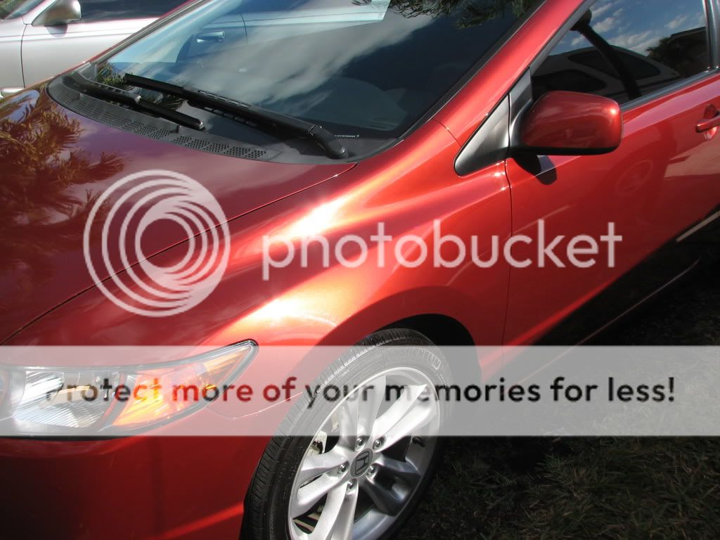 My new HFP lip kit installed !!! | 8th Generation Honda Civic Forum