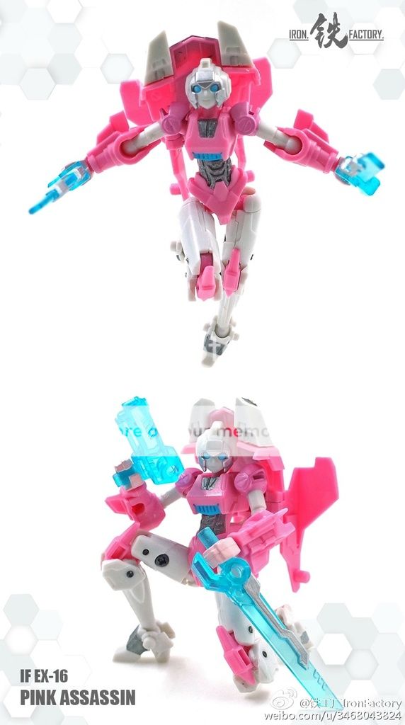 Iron Factory Pink Assassin (Legends Arcee) | TFW2005 - The 2005 Boards