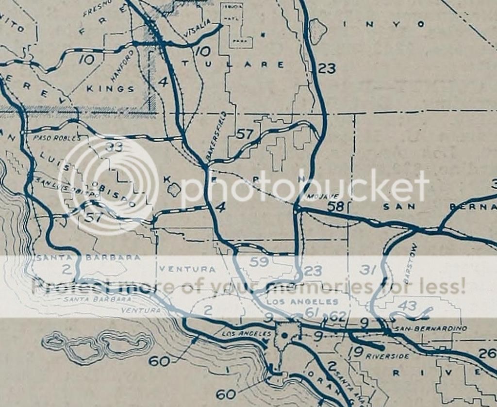 Info needed on old U.S. 466 through Tehachapi Pass