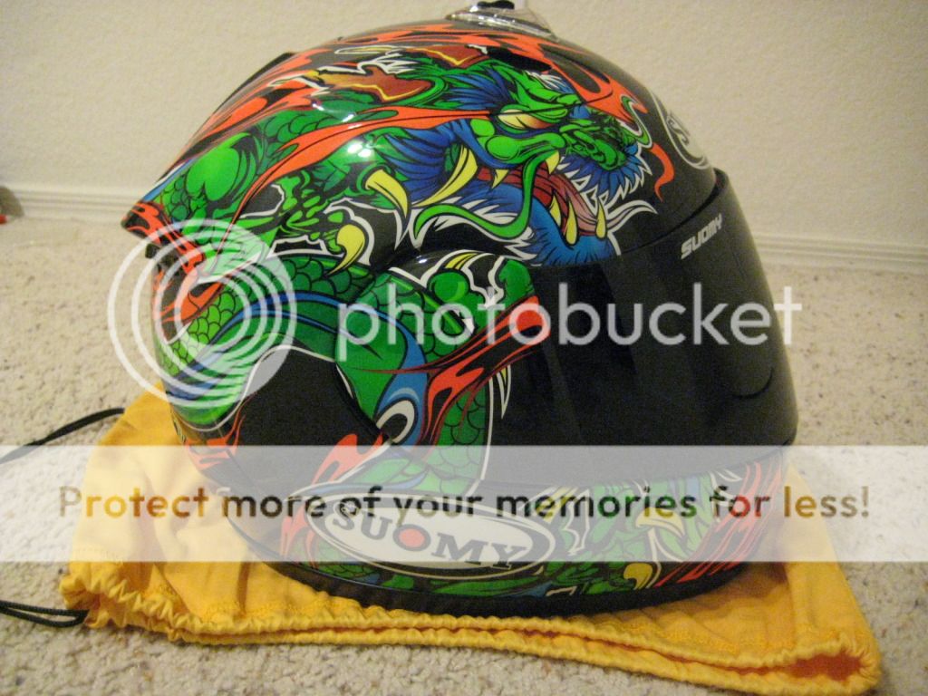 WTS Suomy Spec 1R Extreme Dragon Helmet Size LG | Yamaha R6 Forum: YZF ...